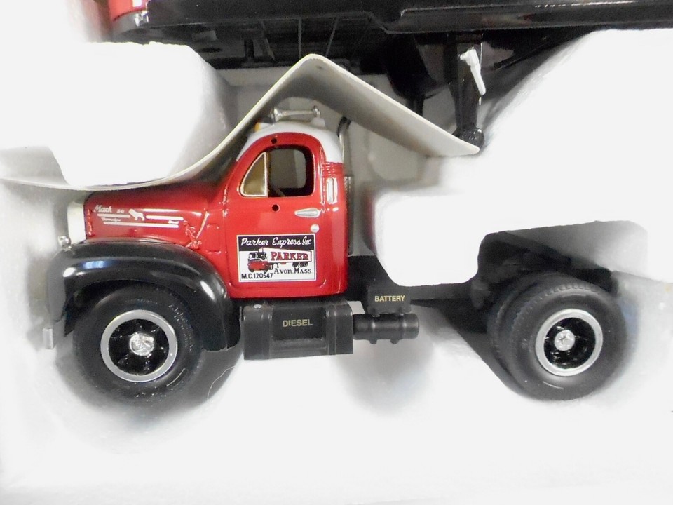 First Gear 1960 Mack Model B-61 Parker Express Tractor Trailer 1/34 ...