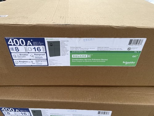 Square D 400A SPLIT Meter Main Disconnect 400 AMP QU816D400SL150 BRAND ...