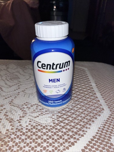 Centrum Multivitamin for Men Multivitamin/Multimineral Supplement 250 ...
