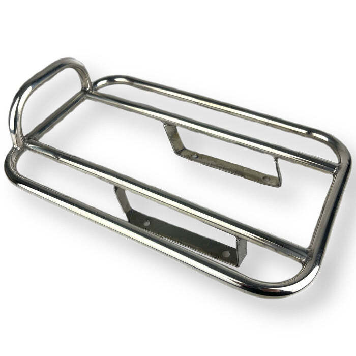 Scomadi Royal Alloy 60's Style Rear Sprint Rack - Polished Stainless ...
