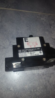 Square D By Schneider Electric QOM100VH 2P Miniature Circuit Breaker ...