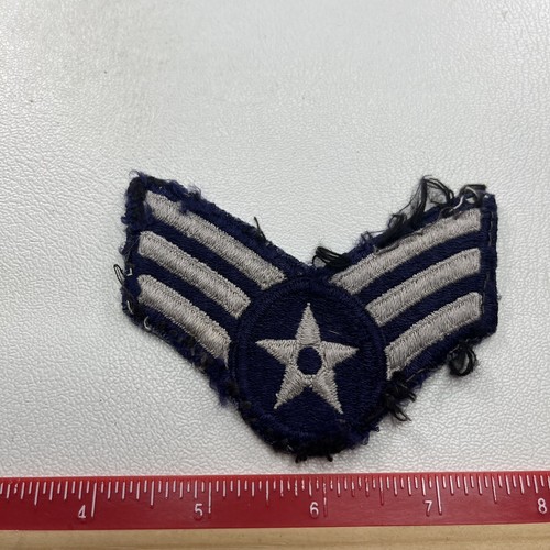 Vtg As-Is-Damaged & Distressed USAF US AIR FORCE SENIOR AIRMAN Patch ...