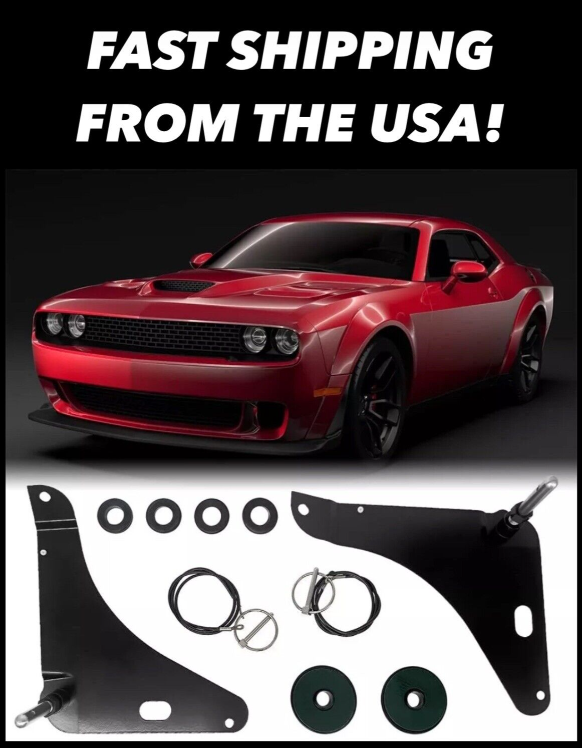 1 Set 82214260AC Hood Pin Pins Kit Car Hood Pin Rust Vehicle Hood Pin ...