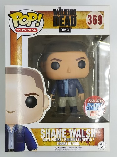 NYCC 2016 Funko Pop Shane Walsh (Near Mint) #369 Walking Dead ...