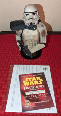 Gentle Giant Star Wars Sandtrooper Corporal Bust Celebration Exclusive ...
