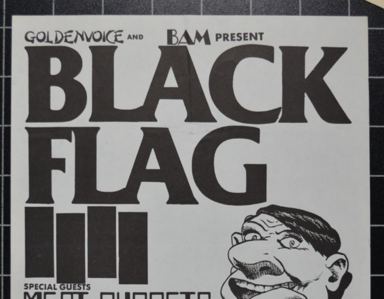 BLACK FLAG - MEAT PUPPETS - NIG HEIST at PERKINS PLACE - RAYMOND ...