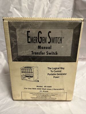 Transfer Switches - Emergen Transfer Switch