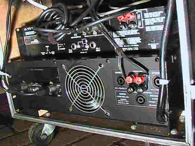 QSC ex4000, Crown ma600 With EV, Symetrix & Peavey Processors in Rack ...