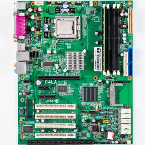 Commell P4LA LGA775 ATX Motherboard DDR2 PCIe ISA CF Slot Industrial ...