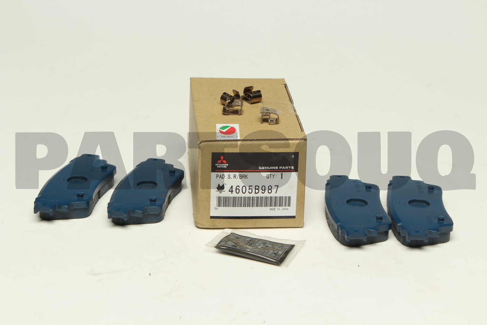 4605B987 Genuine Mitsubishi PAD SET,RR BRAKE | eBay