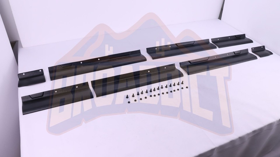 Rocker Panel Sill Plate Guards Trail Armor Fit For Ford Bronco 4-door ...