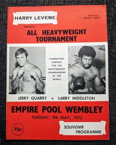 1972 Jerry Quarry vs Larry Middleton Joe Bugner vs Mark Hans Boxing ...