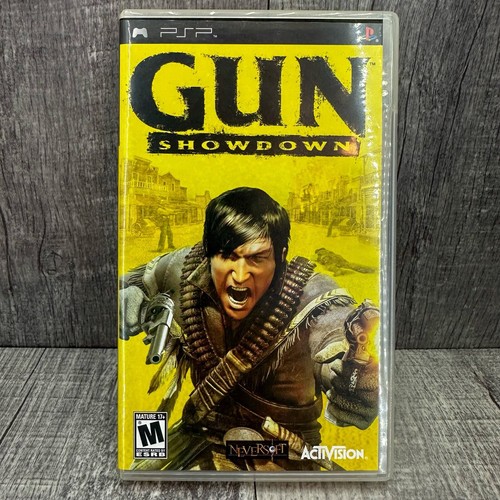 Gun Showdown (Sony PlayStation Portable PSP, 2006) Case & Game ...