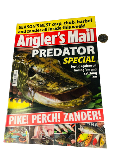 Magazine Anglers Mail Fishing Fish Angler's Angling Mag October 2013 ...