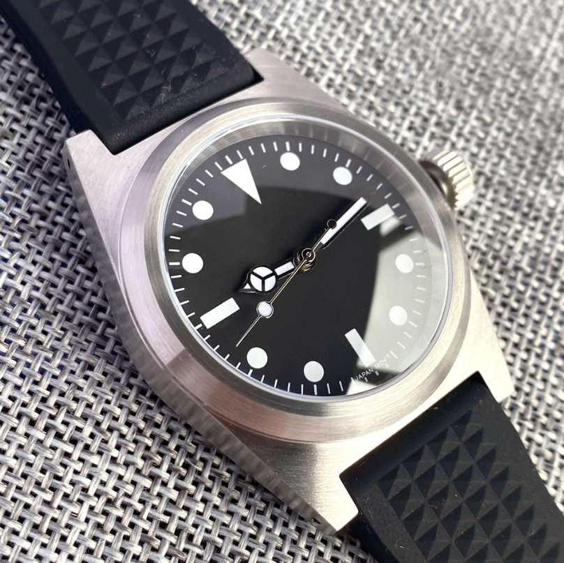 62MAS Style Case Seiko NH35 Movement Military Sterile Diver Watch ...