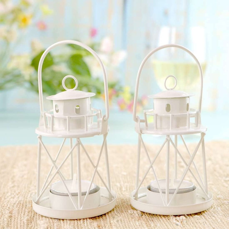 By the Sea Lighthouse Tea Light Holder | eBay