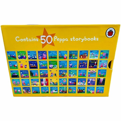 Peppa Pig The Incredible Collection 50 Books Box Set (50 Storybooks ...