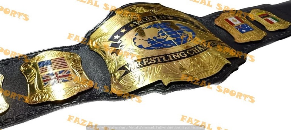 Custom World Heavyweight Wrestling Champion Title Belt | eBay