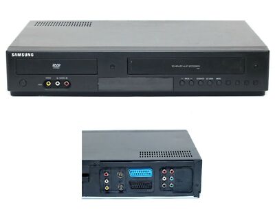 Samsung DVD-V6800 DVD Player/VHS VCR Recorder/EXT.SKY to VHS Record 1yr ...