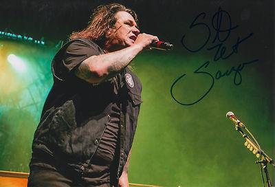 Steve "Zetro" Souza "Exodus" signed 8x12 inch photo autograph | eBay