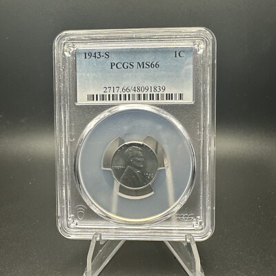 1943-S San Francisco Mint Lincoln Wheat Steel Cent PCGS MS66 | eBay