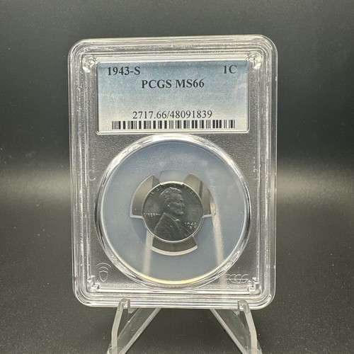 1943-S San Francisco Mint Lincoln Wheat Steel Cent PCGS MS66 | eBay