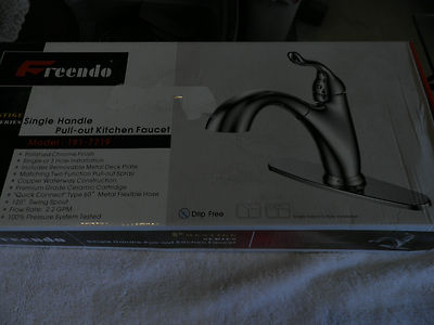 FREENDO PRESTIGE SERIES SINGLE HANDLE PULL OUT KITCHEN FAUCET | eBay