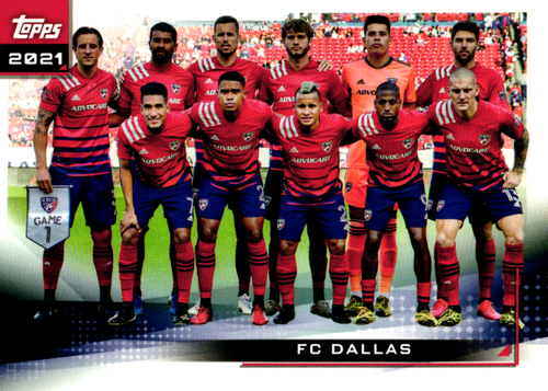 2021 Topps MLS Soccer Base #149 Team Card FC Dallas | eBay