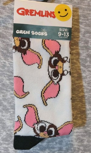 GREMLINS CREW SOCKS SIZE 9-13 | eBay