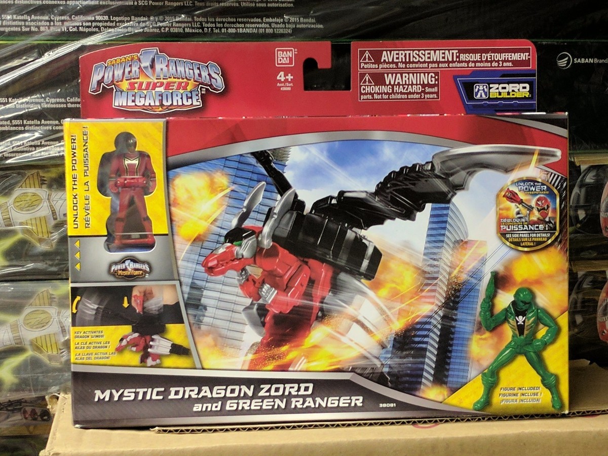 Power Rangers Super Megaforce Green Ranger Zord Jake Holling, Super