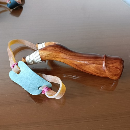 Slingshot Sex Symbol Man Natural Carved Wood Vintage Thai Handle ...