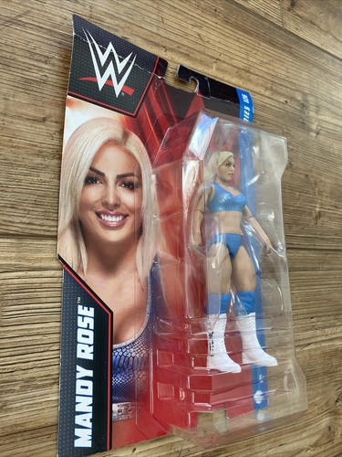 WWE Mandy Rose Action Figure Series 126 Blue Outfit Mattel Damaged ...