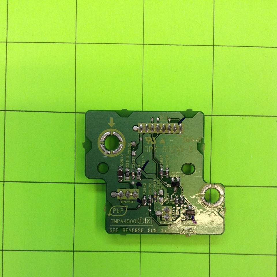 Panasonic TH-42PZ80U Plasma Television IR Sensor Board TNPA4500 | eBay