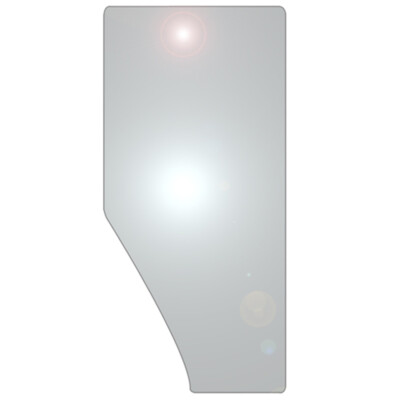 L169102 Tractor Glass Door LH Fits John Deere 6200 6300 6400 6110 6210 ...