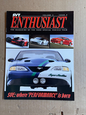2000 Ford SVT Special Vehicle Team Enthusiast Magazine Vol 3 ISSUE #2 ...