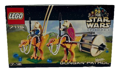 LEGO 7115 Patrulla Gungan Star Wars Episodio I Uno 1 2000 Sellado Raro ...
