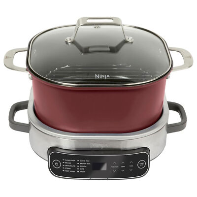 Ninja 8 In 1 Foodi Everyday Possible Cooker Pro, Merlot, (Open Box) | eBay