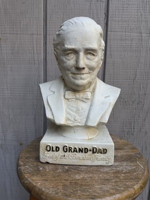 Vintage Old Grand-dad Head Of The Bourbon Family Bust Kentucky Whiskey ...