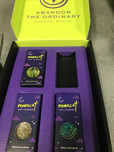 Mooncat Nail Polish Bundle Of 3, Maelstrom, Speed Demon Top Coat, Etc | eBay