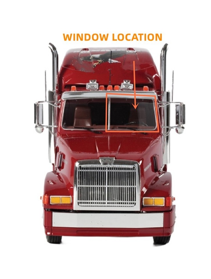 Driver/Left Front Windshield Glass Only For 1996-2022 Western Star ...