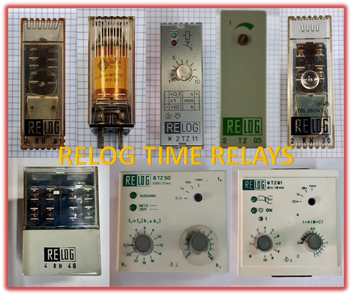 EAW RELOG relays 2RH01 2RH30 2RG04 2RG 01 RH RG DDR VEB relais TGL ...