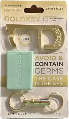 Antimicrobial Copper Hand Tool Stylus Containment Case Germaphobe ...
