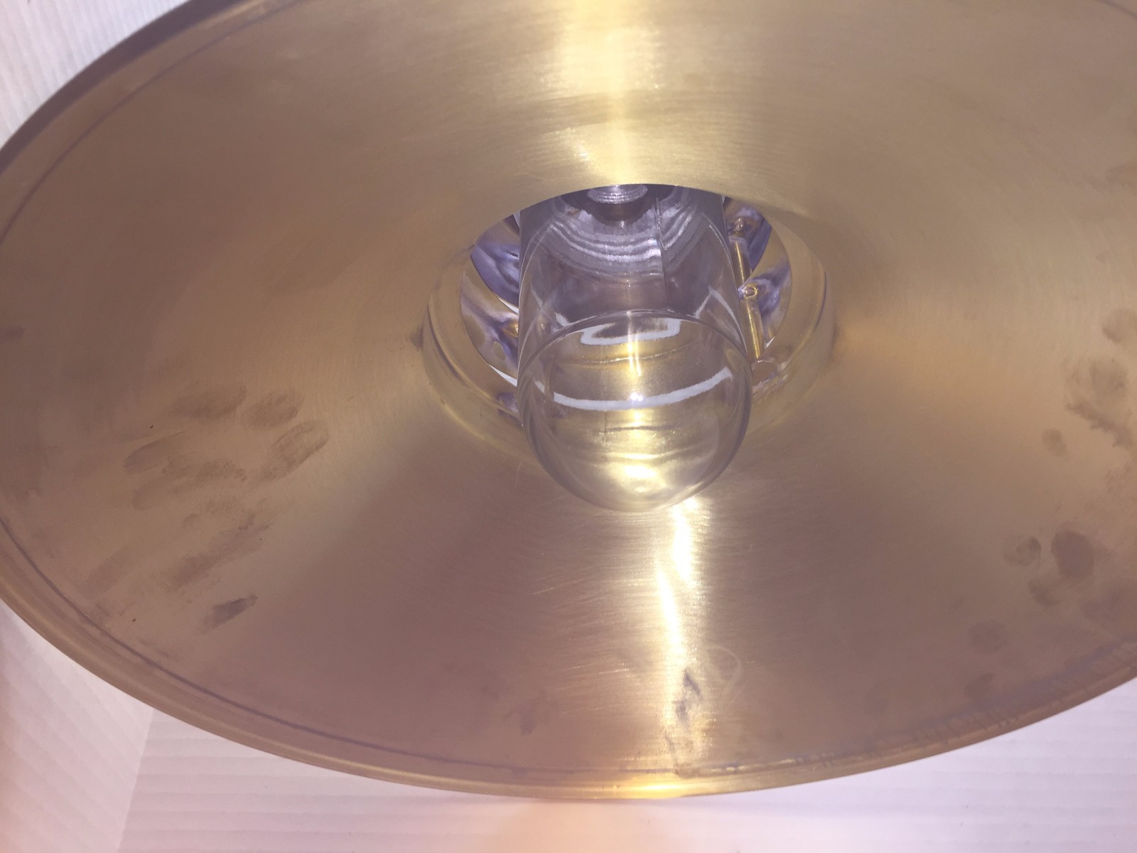 ARK 150W AUL-16 Solid Brass 16" RLM Industrial Lighting Fixture UL16 ...