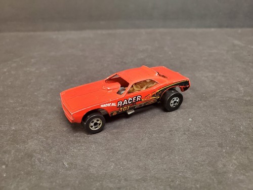 1969 Hot Wheels Top Eliminator Radical Racer RED #301 Blackwall Vintage ...