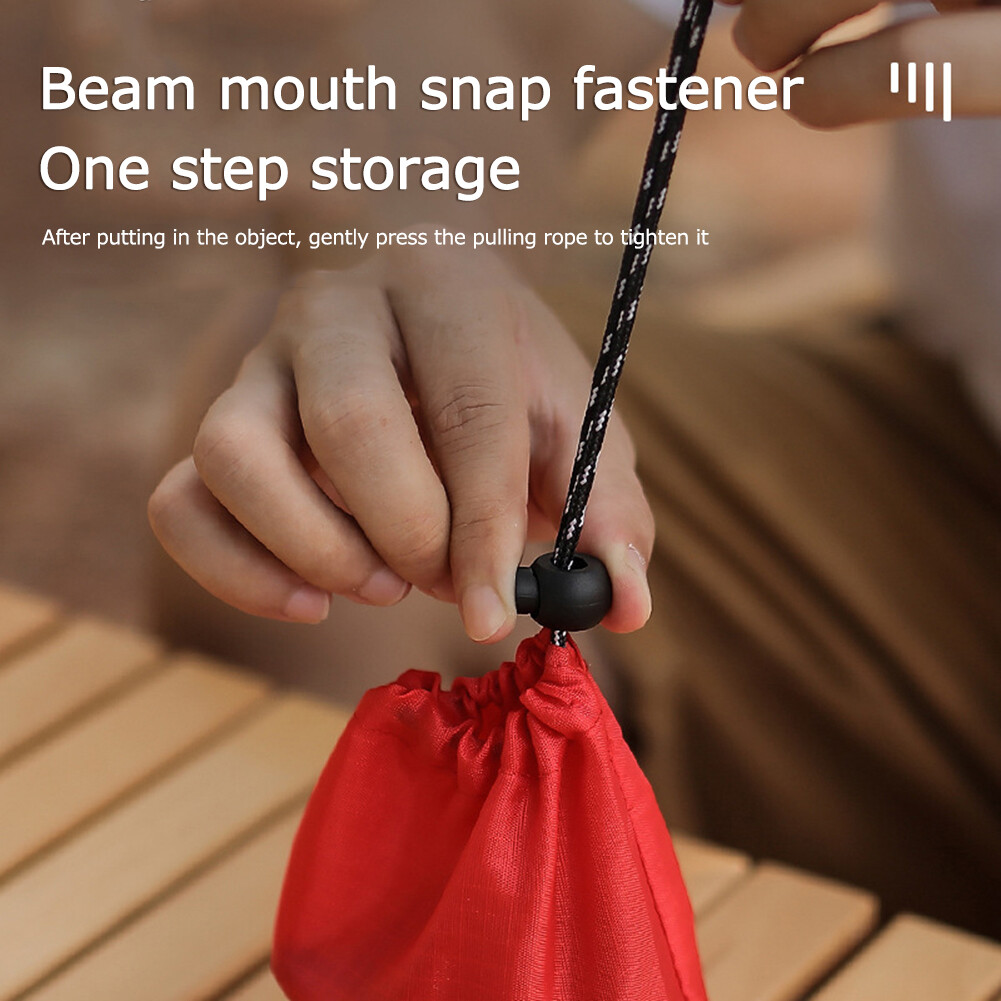 Drawstring Camping Storage Bags Travel Outdoor Pouch Sundry Pouch (3 ...