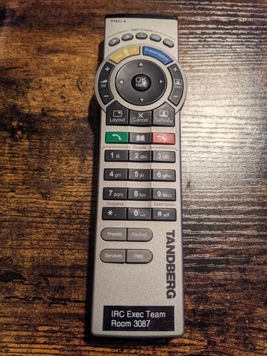 Tandberg TRC4 Remote Control for MPX or EDGE Systems | eBay