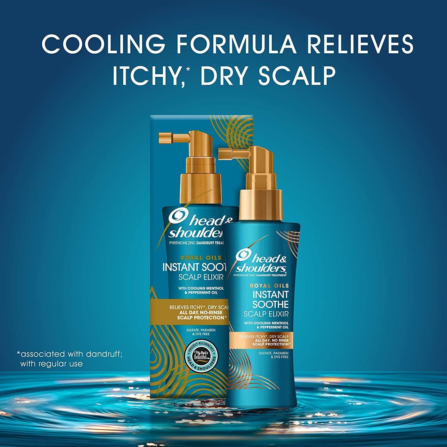Head And Shoulders Royal Oils Instant Soothe Scalp Elixir Anti Dandruff