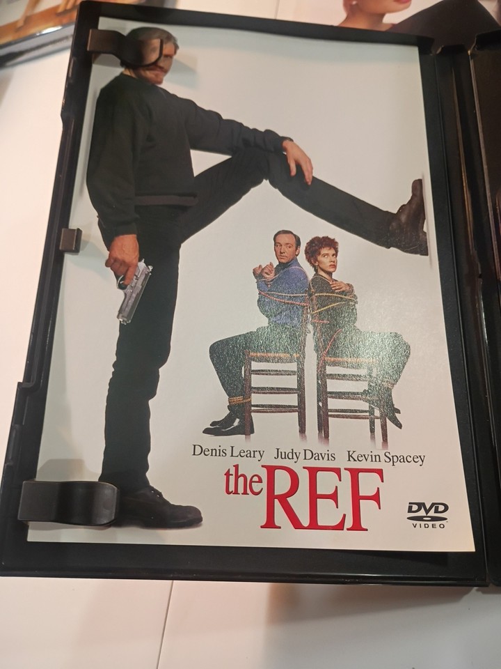 The Ref DVD 1994 w/ Insert Denis Leary Judy Davis Kevin Spacey Very ...