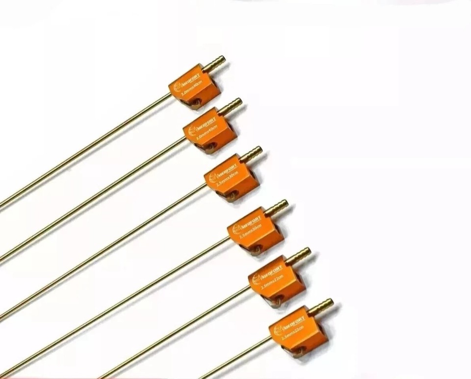 (Set of 6) MicroAire Pal Type Fitting Liposuction Cannulas REUSABLE ...