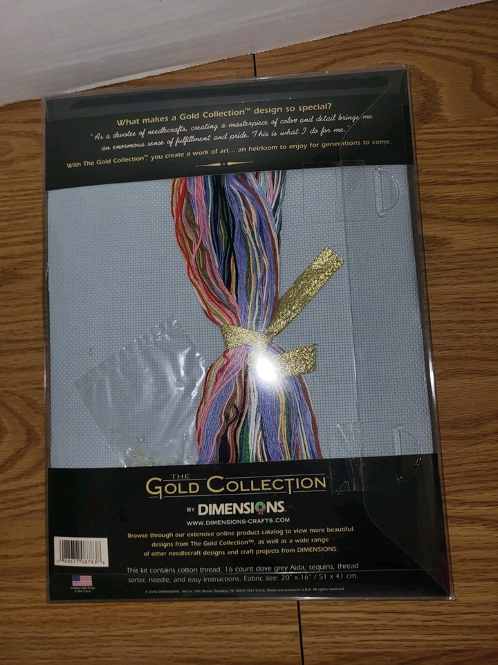 Dimensions Gold Collection Holiday Village Counted Cross Stitch Kit-16 ...